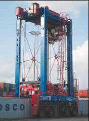 Innovative energy storage straddle carrier | News | Port Strategy