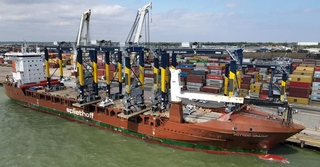 New cranes at Felixstowe boost net zero ambitions | News | Port Strategy