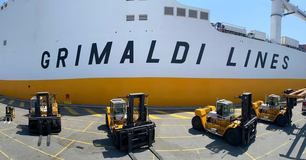 Forkliftcenter seals major deal with Grimaldi | News | Port Strategy