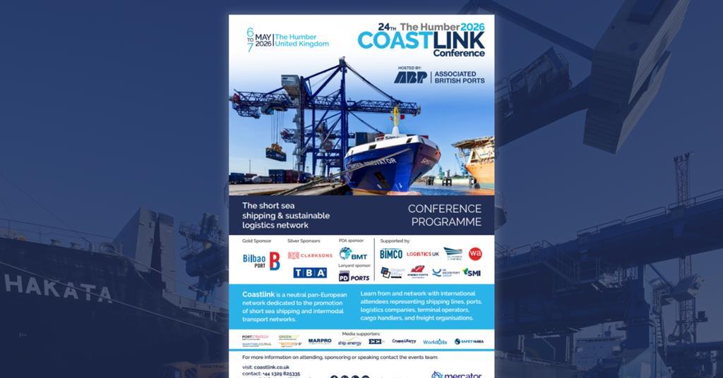 All Eyes on Hull: Coastlink 2026 Line-Up Announced | Port Strategy