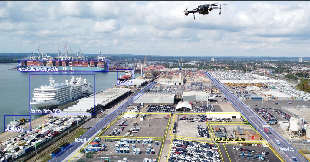 Drone and AI surveillance for ports | News | Port Strategy