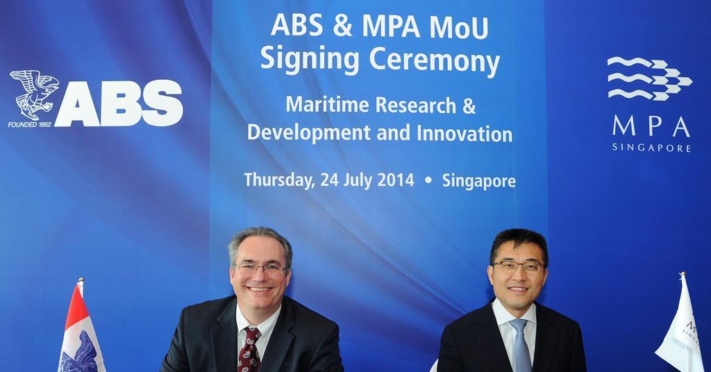 ABS and MPA collaborate on R&D | News | Port Strategy