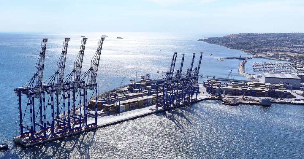Marport Terminal unveils new gantry cranes | News | Port Strategy
