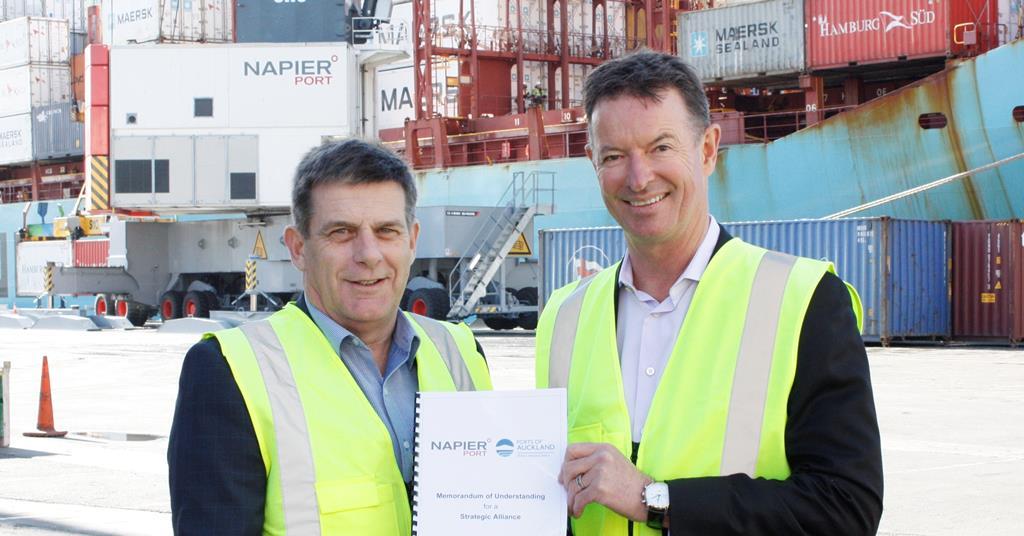 Auckland and Napier buddy up | News | Port Strategy