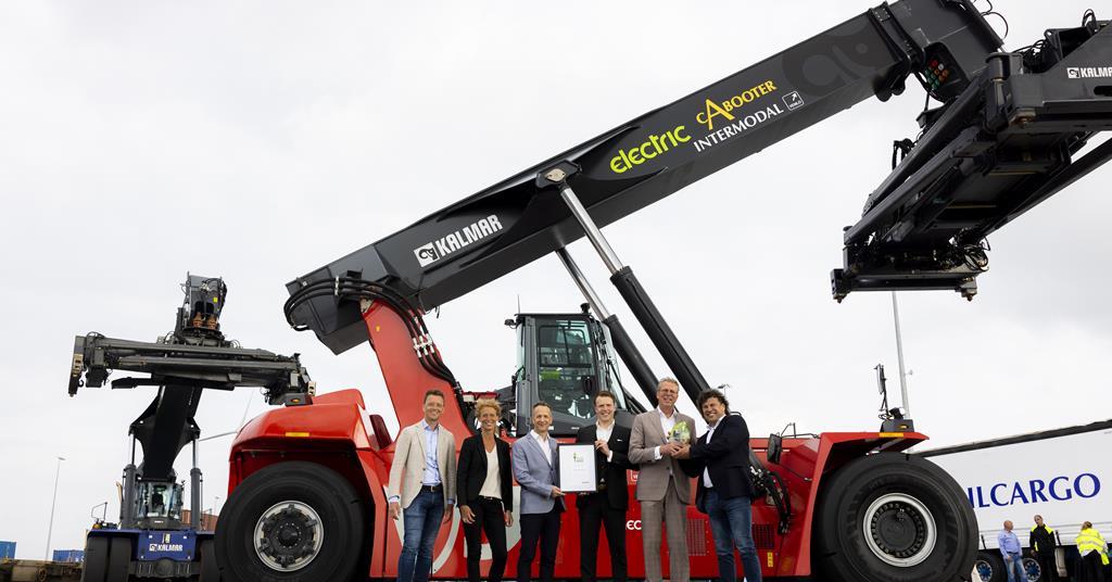 Electric reachstacker handover first for Kalmar | News | Port Strategy