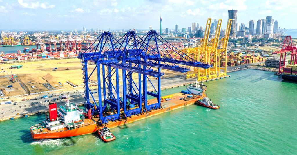 Three new STS cranes for Port of Colombo | News | Port Strategy