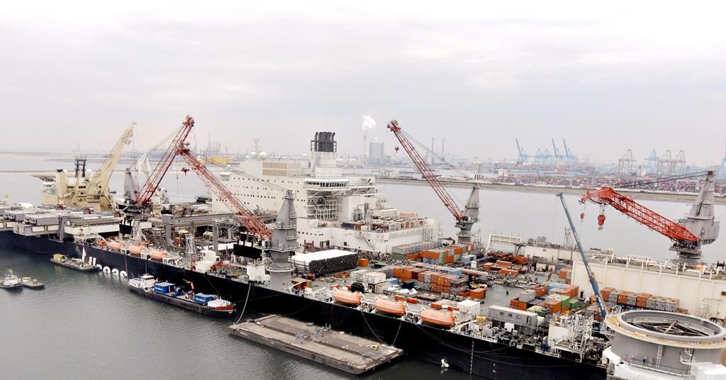 World’s largest ship undergoes hull cleaning | News | Port Strategy