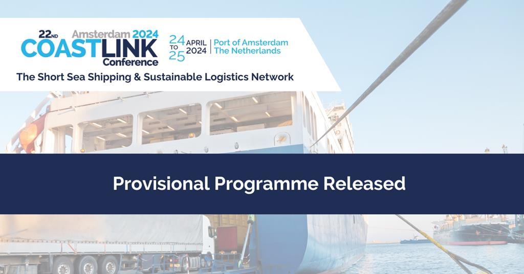 Coastlink 2024: Provisional Programme Released | Port Strategy