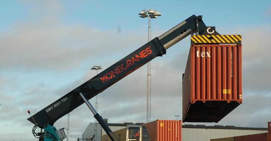 Konecranes hybrid reach stacker | News | Port Strategy