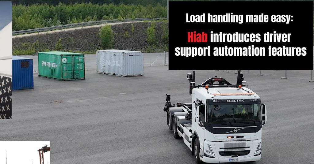 Hiab unveils autonomous load handling | News | Port Strategy