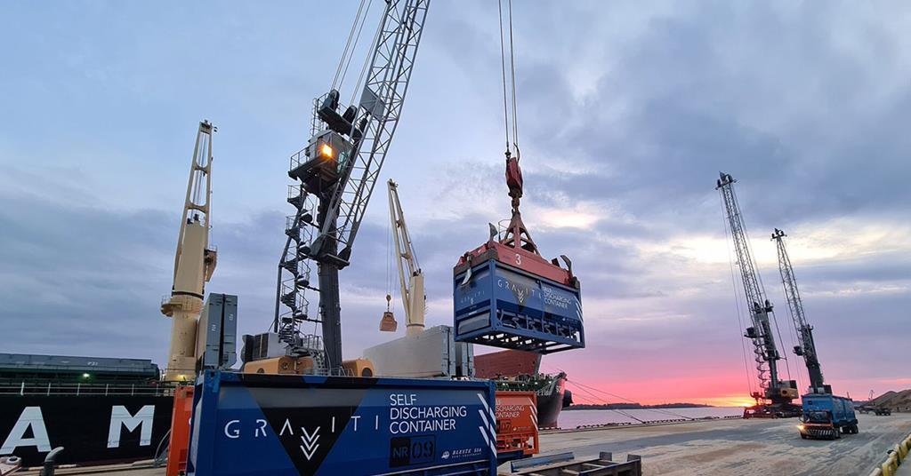 Graviti delivers self-discharging containers | Port Strategy