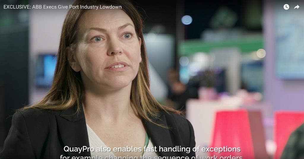 EXCLUSIVE: ABB launches digitalised STS crane ops | News | Port Strategy