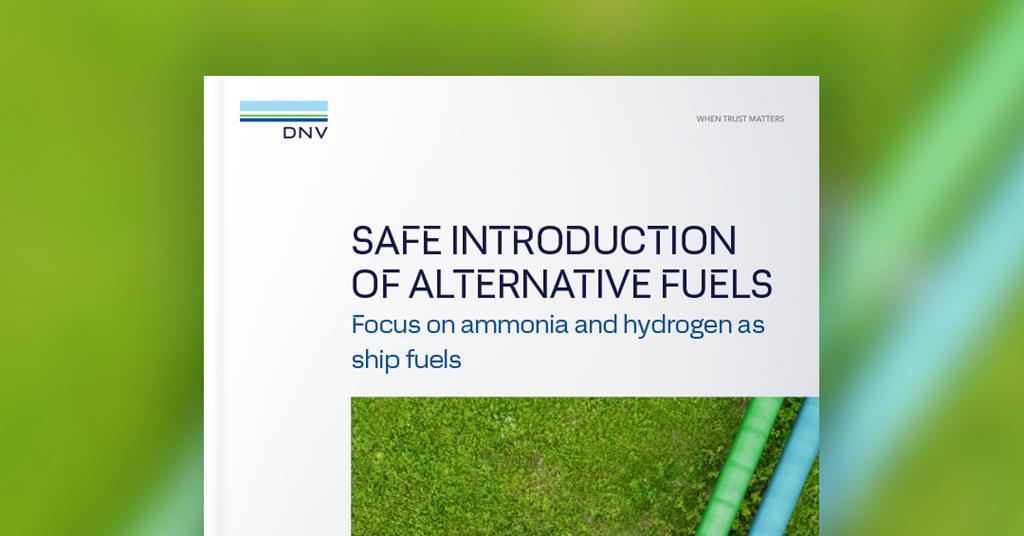 DNV releases alternative fuel safety insights | News | Port Strategy