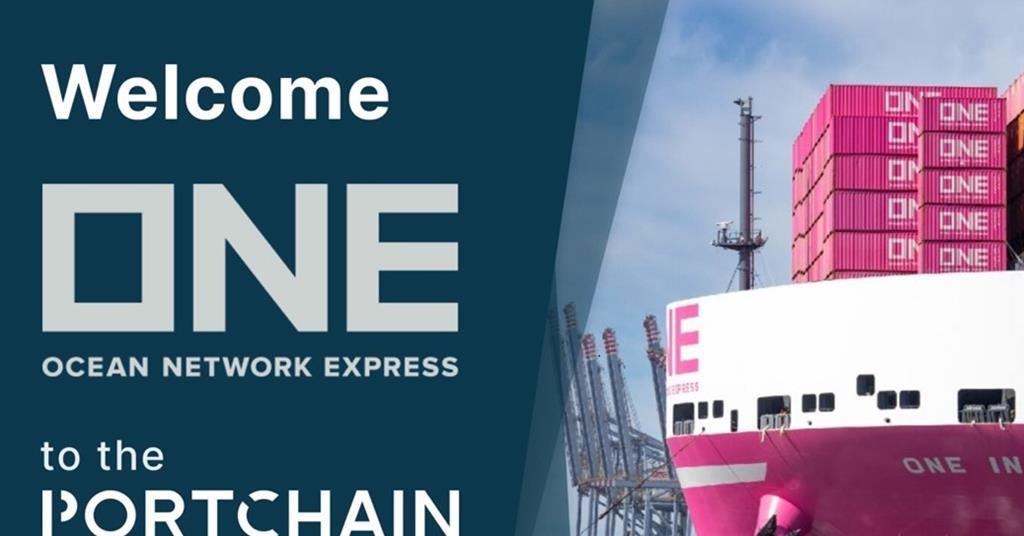 ONE and Portchain to drive sustainability through the digitalization of ...