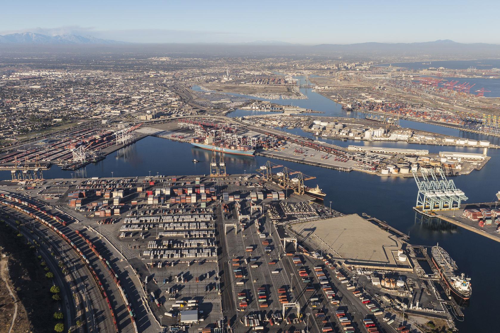 Port Of Los Angeles Landscape