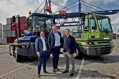 Autonomous yard truck pilot launches | News | Port Strategy